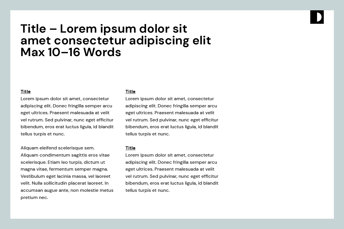 Deft - Richard Robinson Design