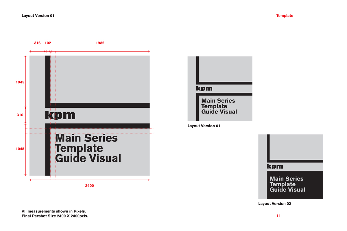 KPM Main Series Guidelines - Richard Robinson Design