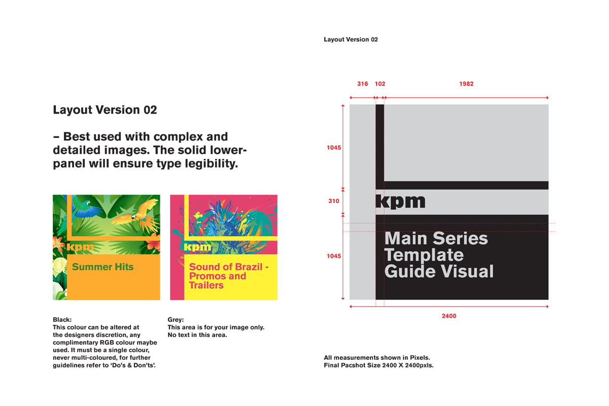 KPM Main Series Guidelines - Richard Robinson Design